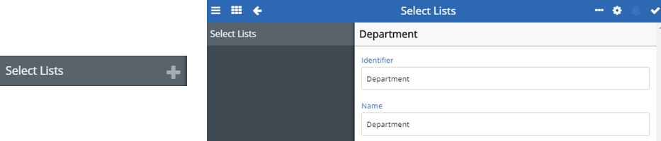 Create Select Lists To Set Field Selection Options Softools