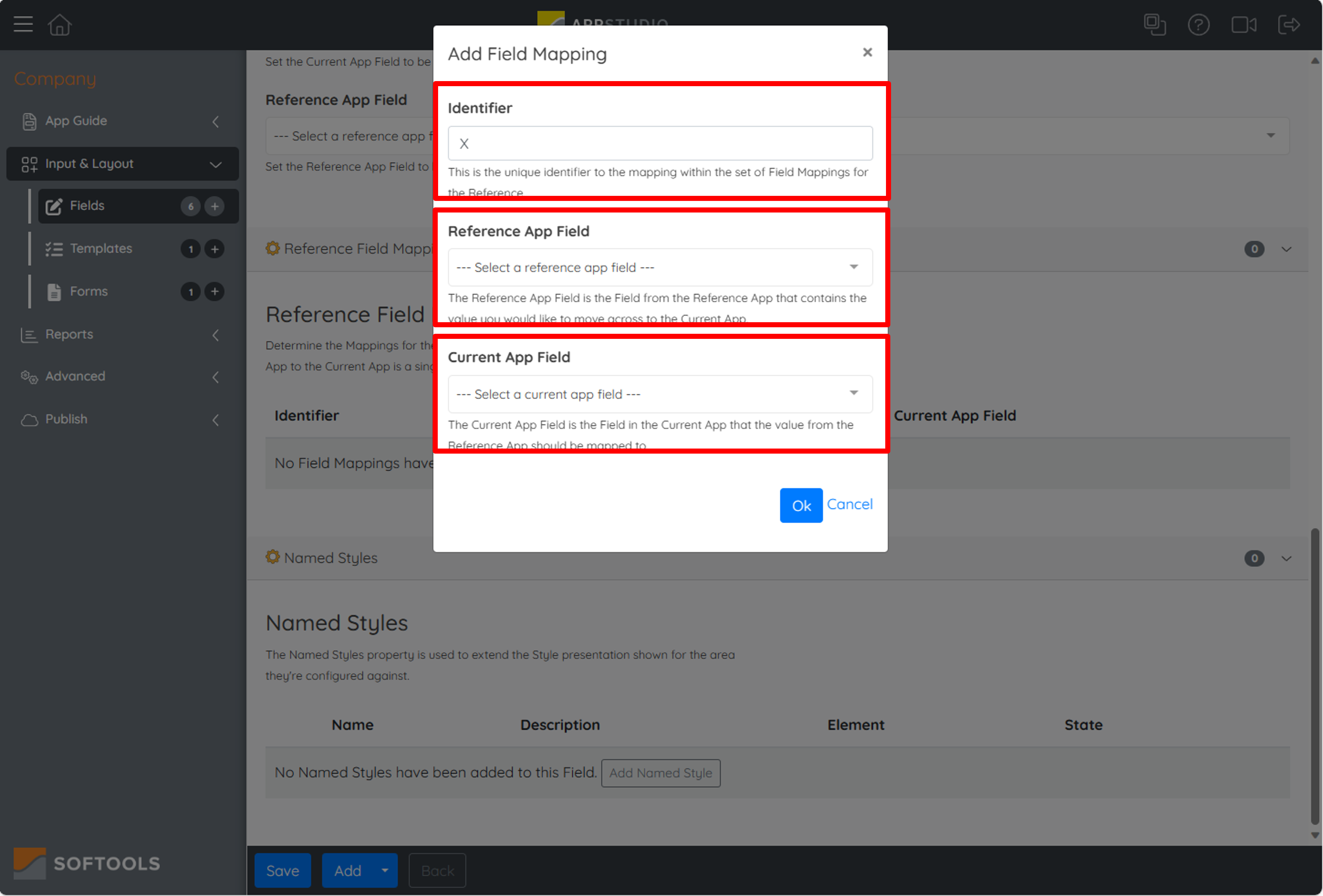 Reference Field – Softools