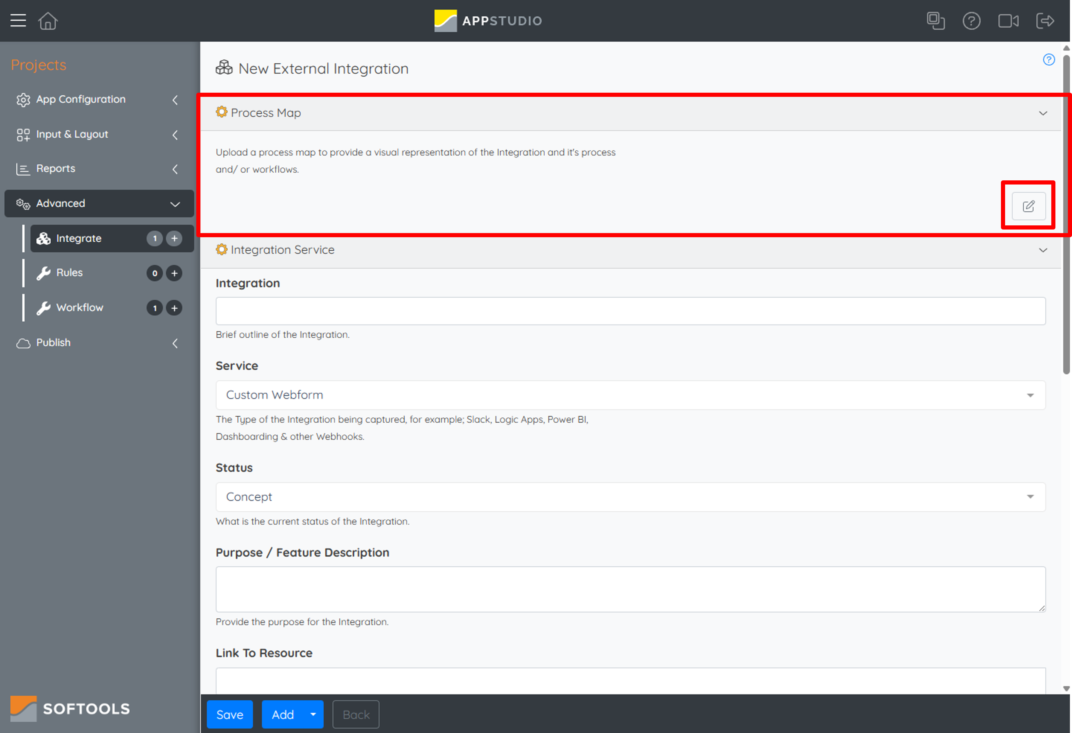 External Integration Documentation – Softools