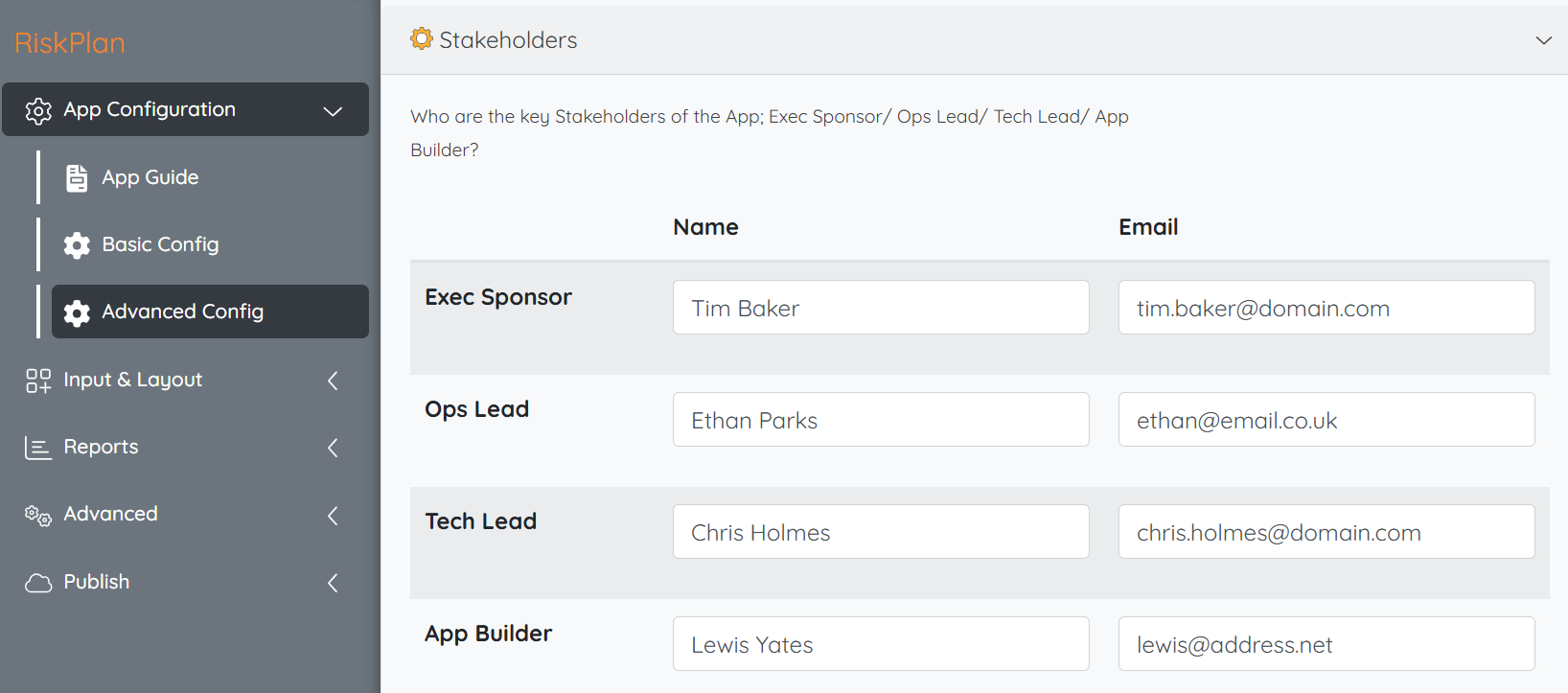 Advanced Config – Softools