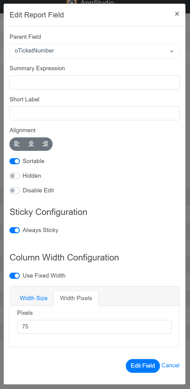 Table Report – Softools