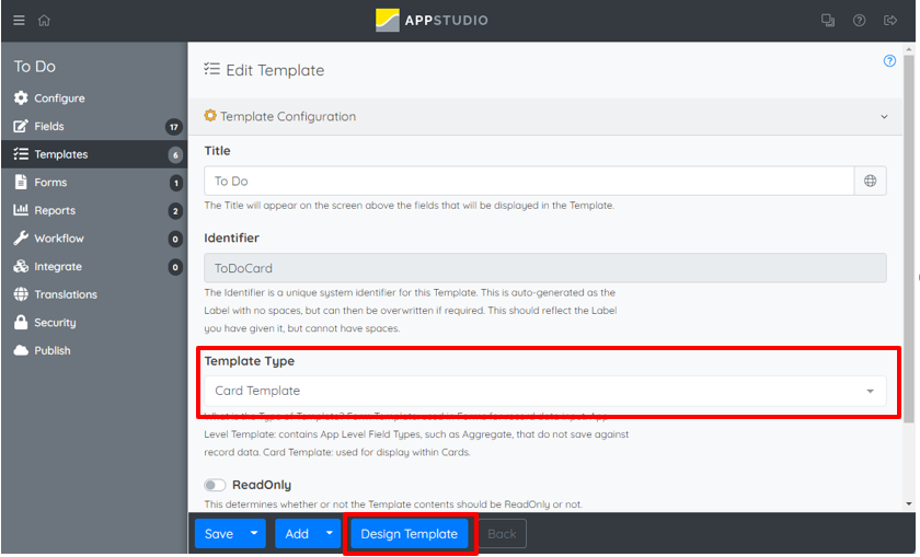 Card Report – Softools